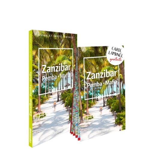 Zanzibar ; guide et carte laminée ExpressMap